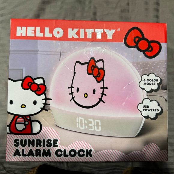 Hello Kitty | Other | Hello Kitty Sunrise Alarm Clock Brand New Will ...
